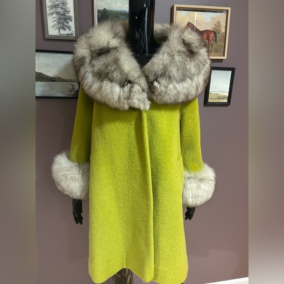 Lilli Ann | Jackets & Coats | Vintage 6s Lilli Ann Wool Fox Fur Coat ...